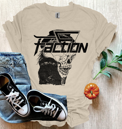 the faction band t shirt skate punk jfa