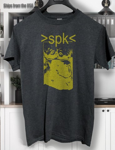 SPK band t shirt - zee press