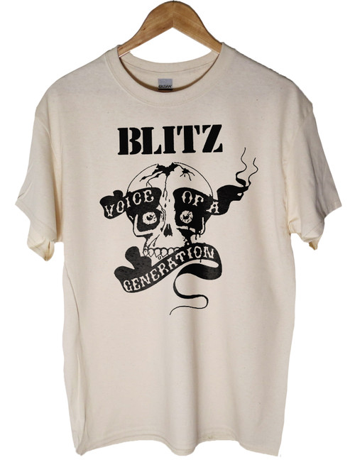 Blitz band t shirt all out attack UK punk