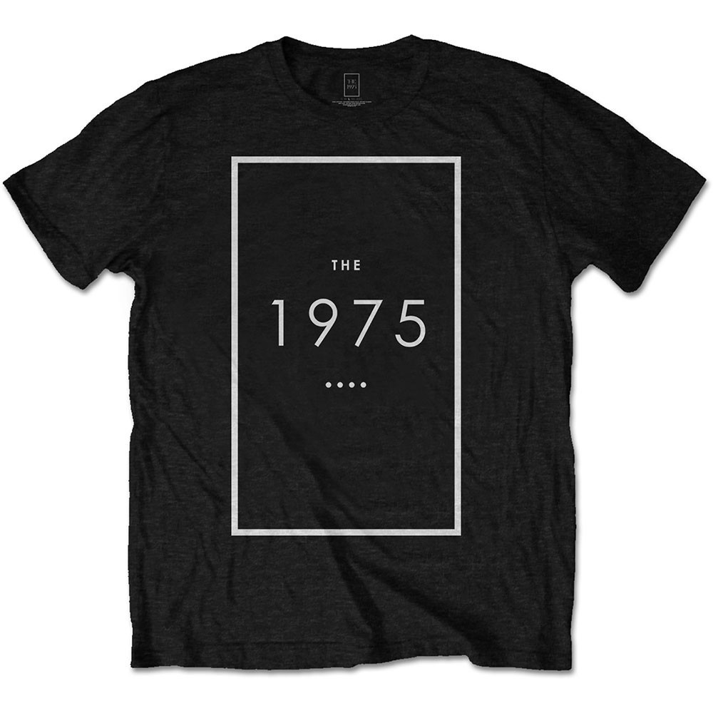 The 1975 Unisex T-Shirt Original Logo Black