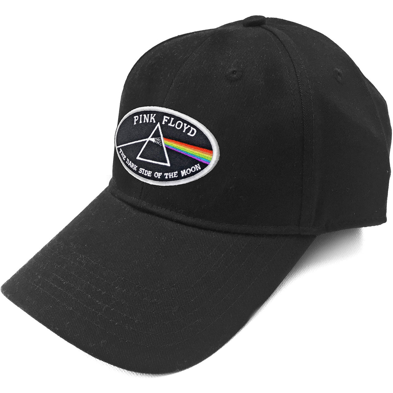 Pink Floyd Unisex Baseball Hat Cap The Dark Side of the Moon White Border