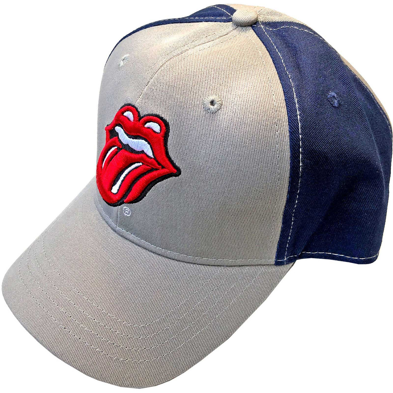 Rolling Stones Unisex Baseball Hat Cap Classic Tongue (2 Tone)