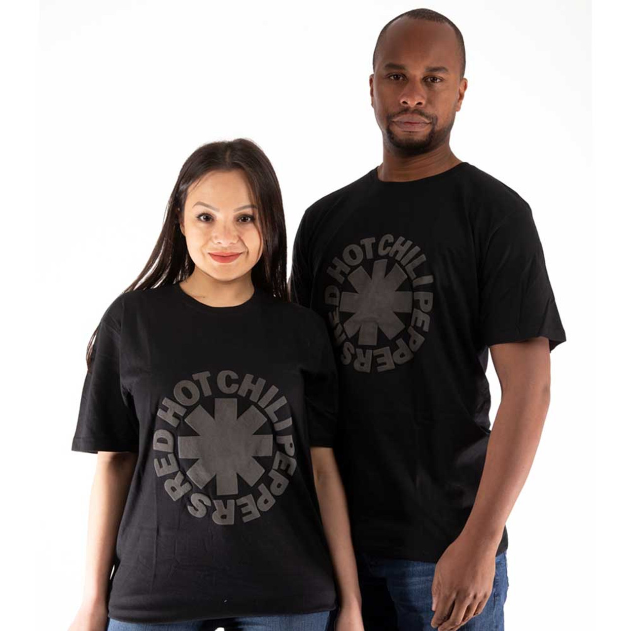 Red Hot Chili Peppers Unisex Hi-Build T-Shirt Classic Asterisk Logo