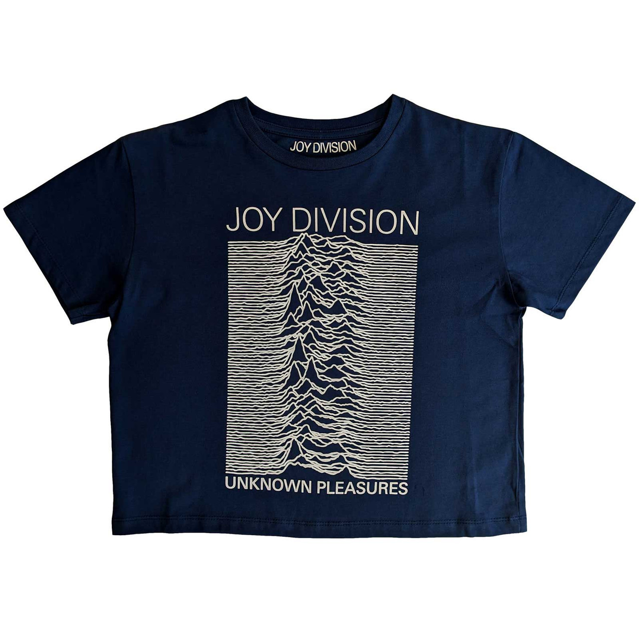 Joy Division Women's Crop Top T-Shirt Unknown Pleasures