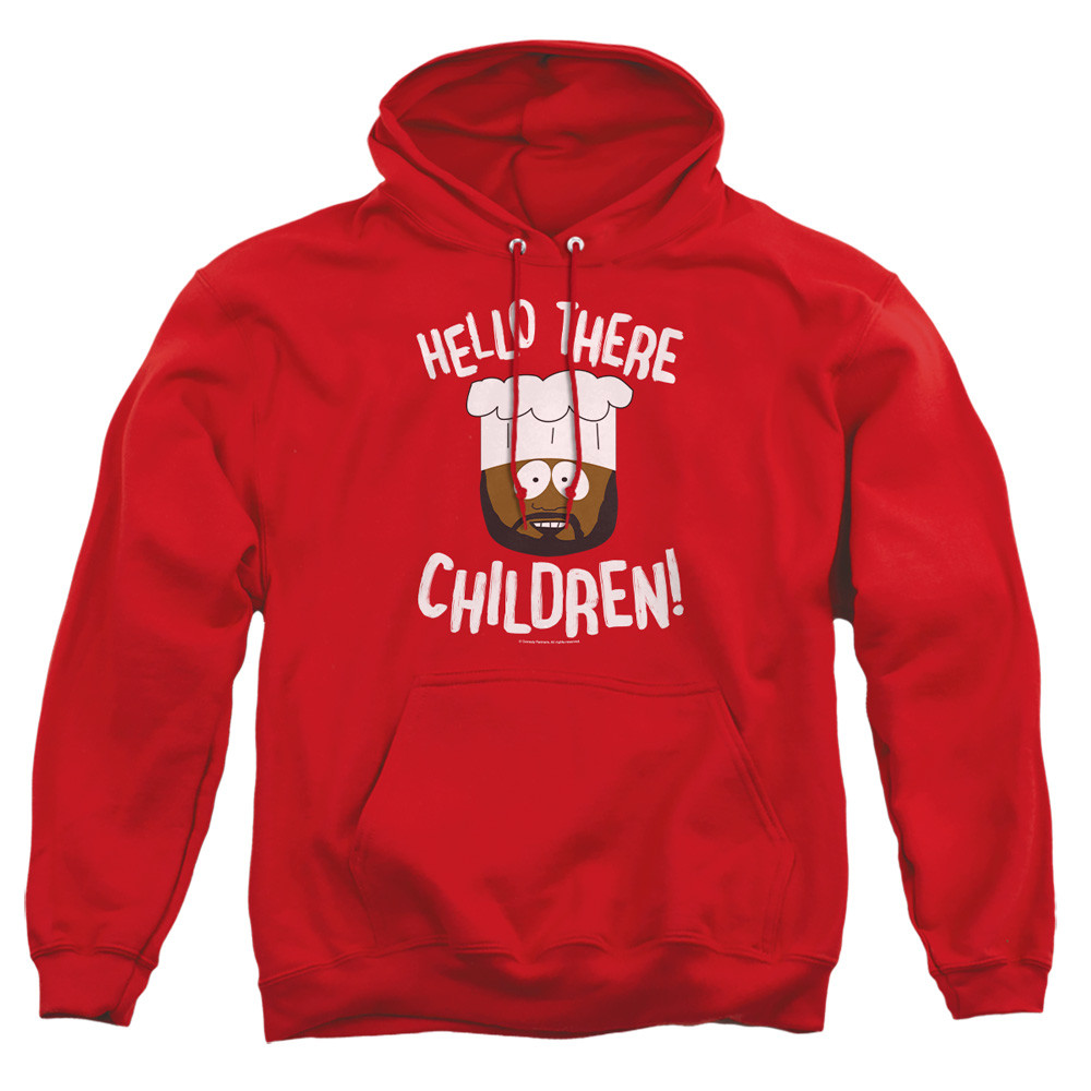 South Park Hello There Children Pullover Hoodie Sweatshirt Red