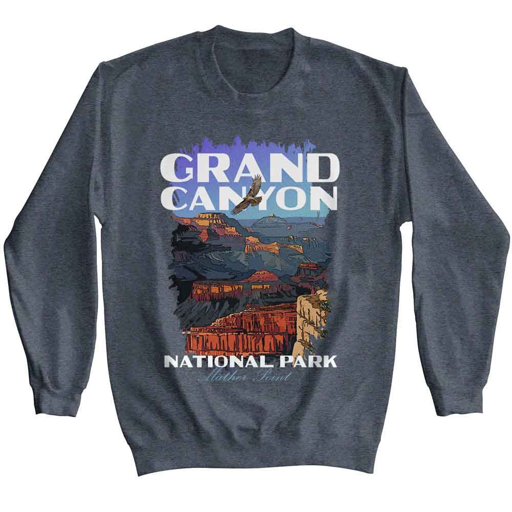 National Parks Grand Canyon Mather Point Dark Heather Sweatshirt
