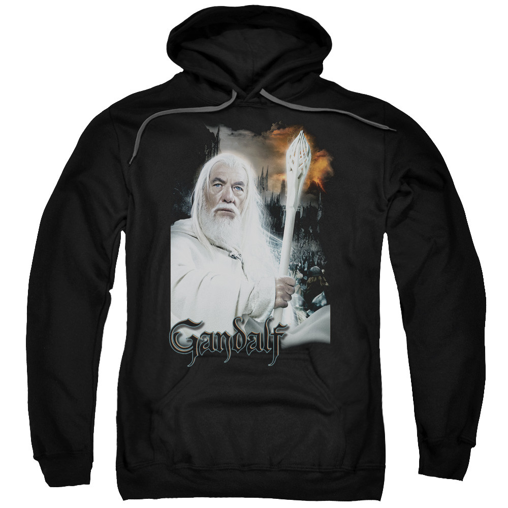 Lord Of The Rings Gandalf Adult Pullover Hoodie Sweatshirt Black