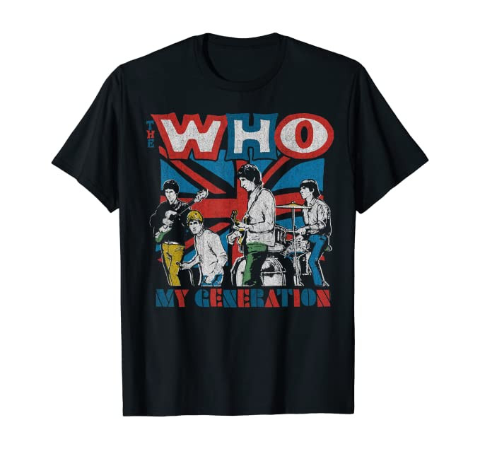 The Who Official My Generation Vintage T-Shirt