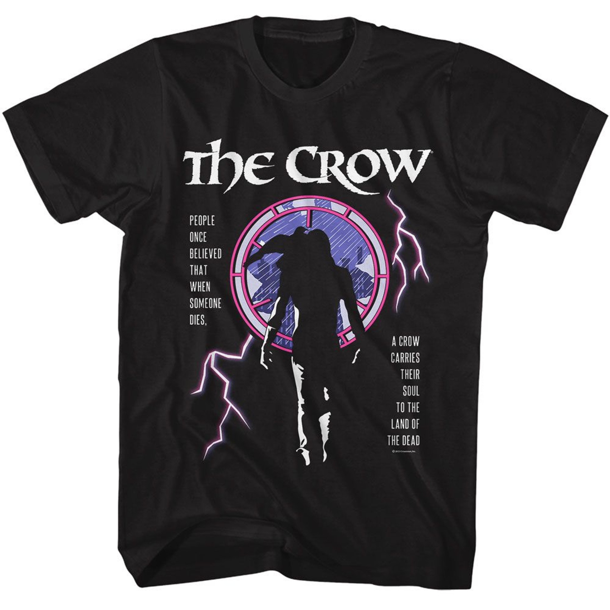 The Crow People Once Believed Black Adult T Shirt