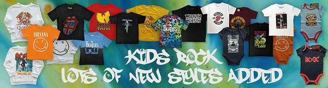 Kids Band T-Shirts & Rock Merch | OfficialBandShirts.com