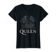 Queen Official Tour 75 Crest Logo Women's T-Shirt