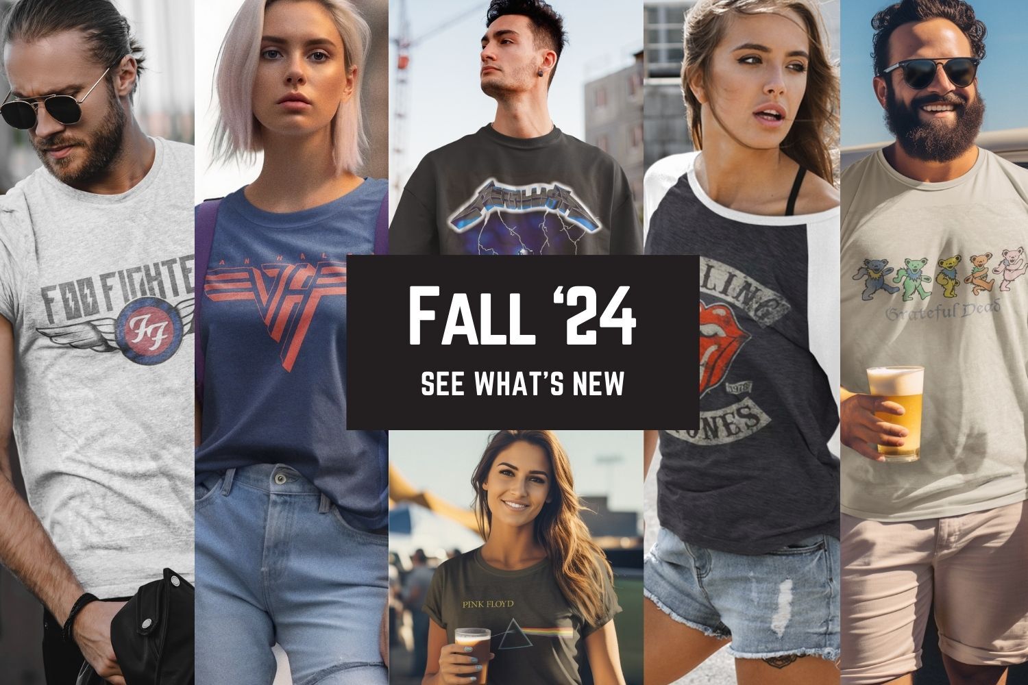 Official Band Shirts | The Best Licensed Rock Music T-Shirts and Band Merch