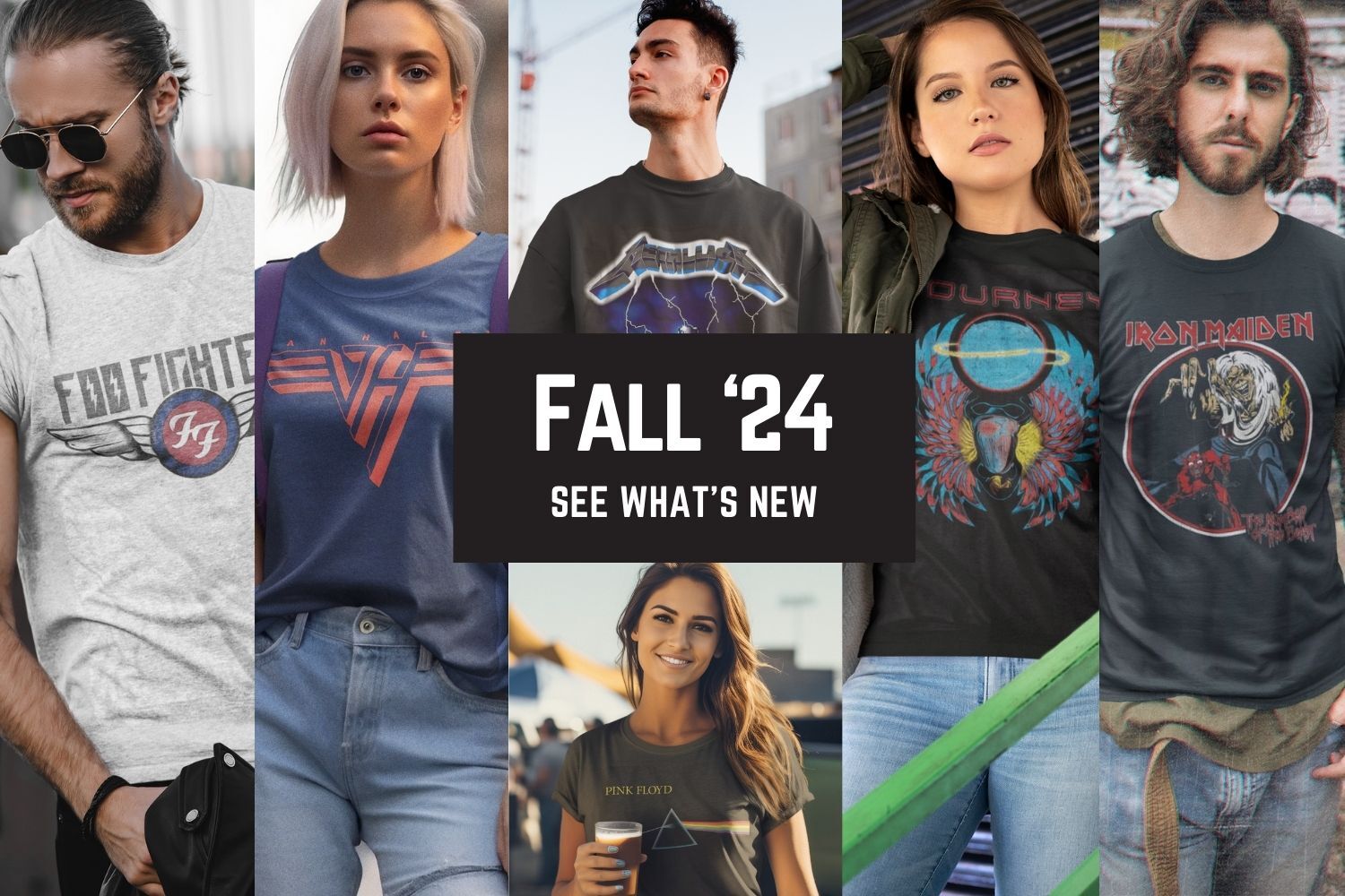 Official Band Shirts | The Best Licensed Rock Music T-Shirts and Band Merch