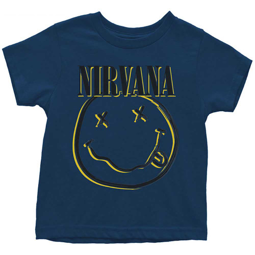Nirvana Kids Baby Toddler T-Shirt Inverse Smiley