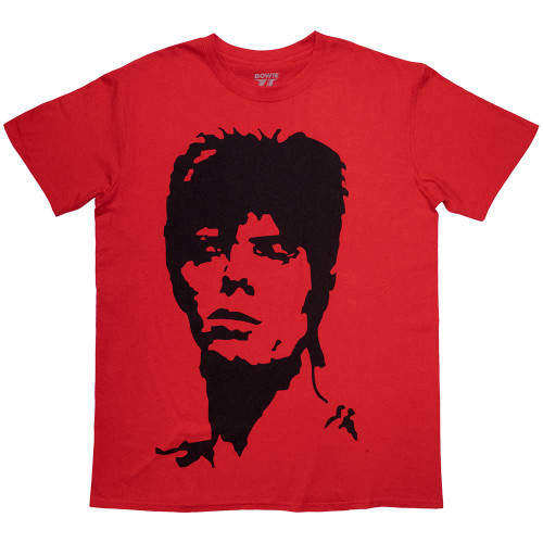 David Bowie Unisex T-Shirt 1973 Monochrome