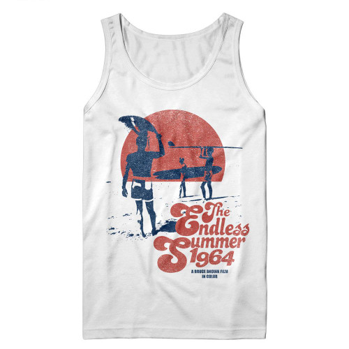 Bruce Brown Films The Endless Summer 1964 White Tank Top