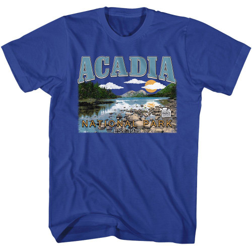 National Parks Acadia Royal T-Shirt