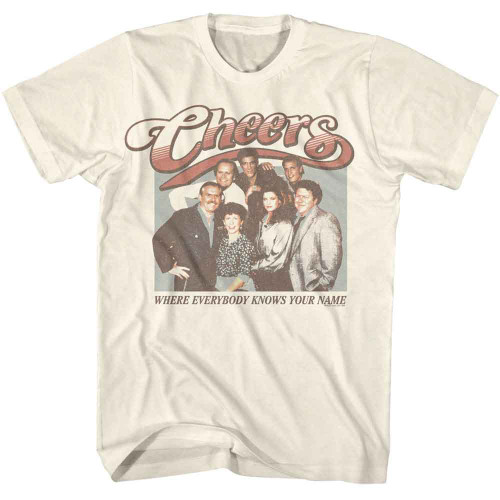 Cheers Group Photo Natural T-Shirt