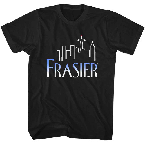 Frasier Logo Black T-Shirt