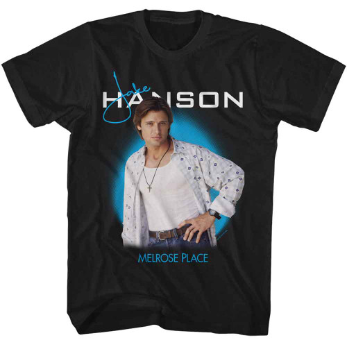Melrose Place Jake Hanson Black T-Shirt