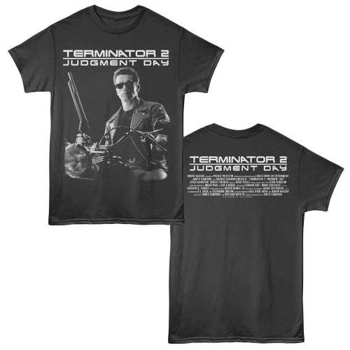 Terminator 2 T2 Credits Smoke T-Shirt