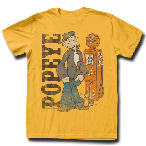 Popeye Ginger Adult T-Shirt