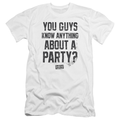 Dazed and Confused Party Time Premium Canvas Adult Slim Fit 30/1 T ...