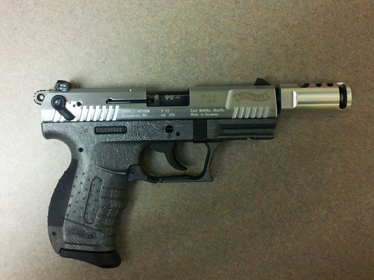 SJC 5 Port Aluminum Rimfire Comp - S&J Customs
