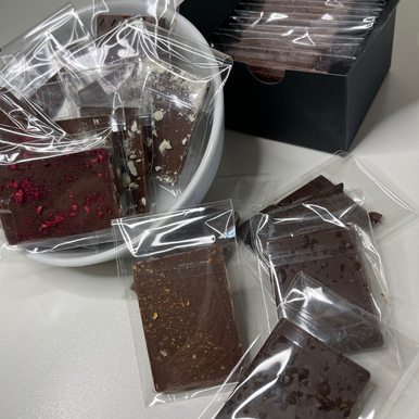 All Fruit Pack / 2 Flavors Chocolate Bars (6 each / Raspberry ...