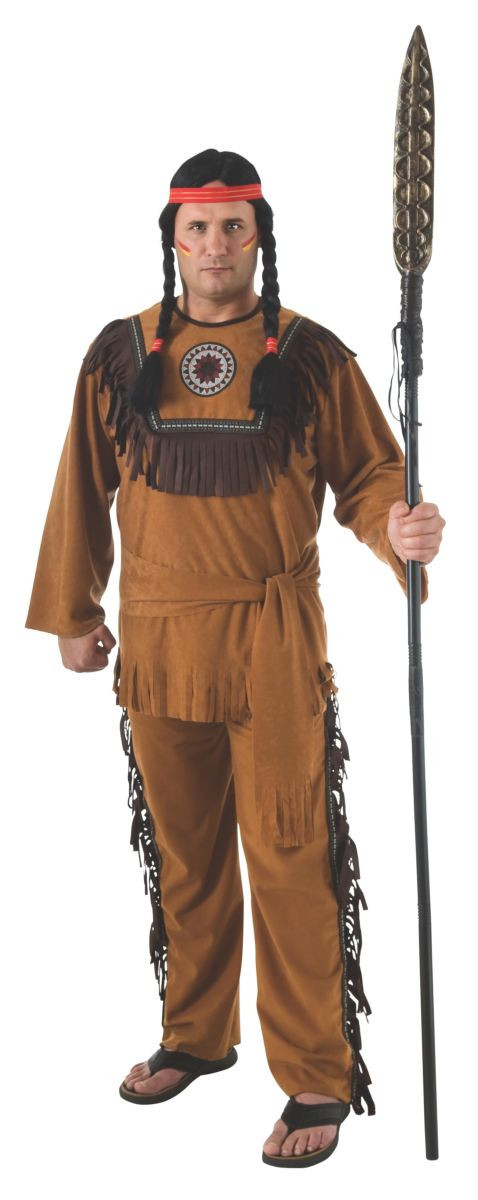 Adult Native American Warrior Costume