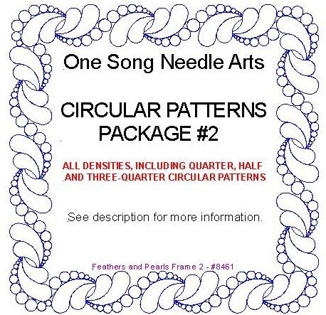 PATTERNS BY TYPE - Circular Ptns - Pkg #2 - All Densities - SALE ...