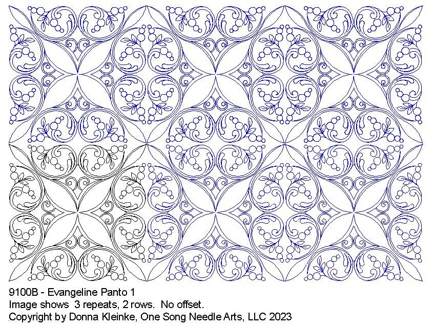 PANTO PACKAGE JULY 2023-A - 10 PANTOS - #9100 Series - One Song Needle Arts