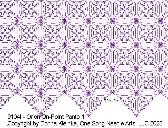 PANTO PACKAGE JULY 2023-B - 10 PANTOS - #9104 Series - One Song Needle Arts