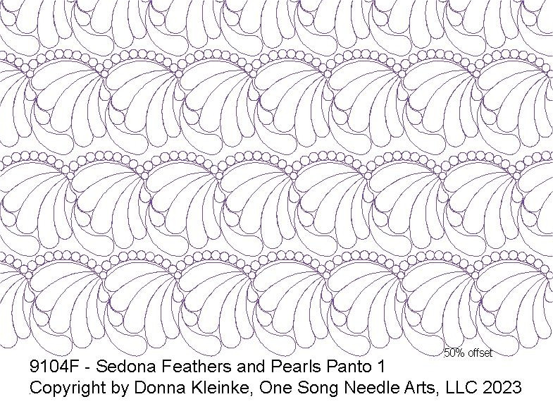 PANTO PACKAGE JULY 2023-B - 10 PANTOS - #9104 Series - One Song Needle Arts