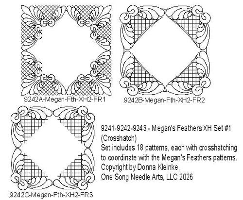 ADORATION-LILIANA SET #1 (#9215-9216) - 44 patterns - ** See TERMS/INFO ...