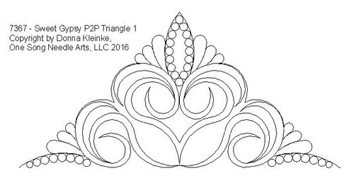 Sweet Gypsy P2P Triangle 1 - #7367 - VP45 (Incl in Triangles-Pkg#3-P2P ...