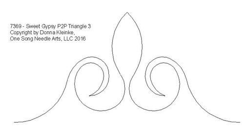 Sweet Gypsy P2P Triangle 3 - #7369 (Incl in Triangles-Pkg#3-P2P) - One ...