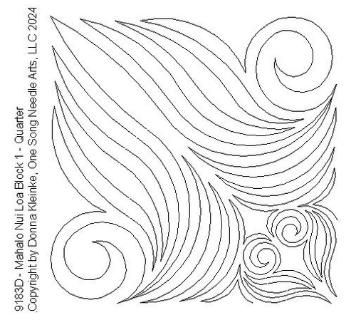 X Mahalo Nui Loa - #9183 (In Pkg #15-May-2024-B)