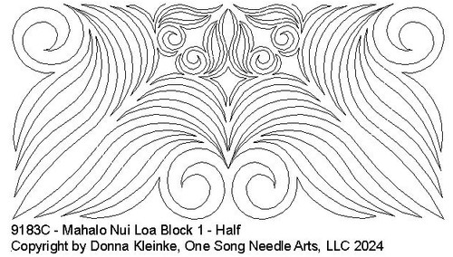 X Mahalo Nui Loa - #9183 (In Pkg #15-May-2024-B)