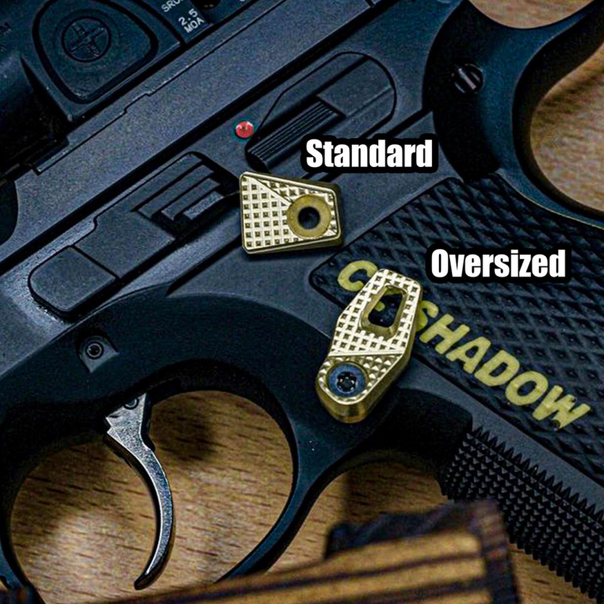 CZ Shadow 2 GridLOK Mag Release Button by LOK Grips | BSPS