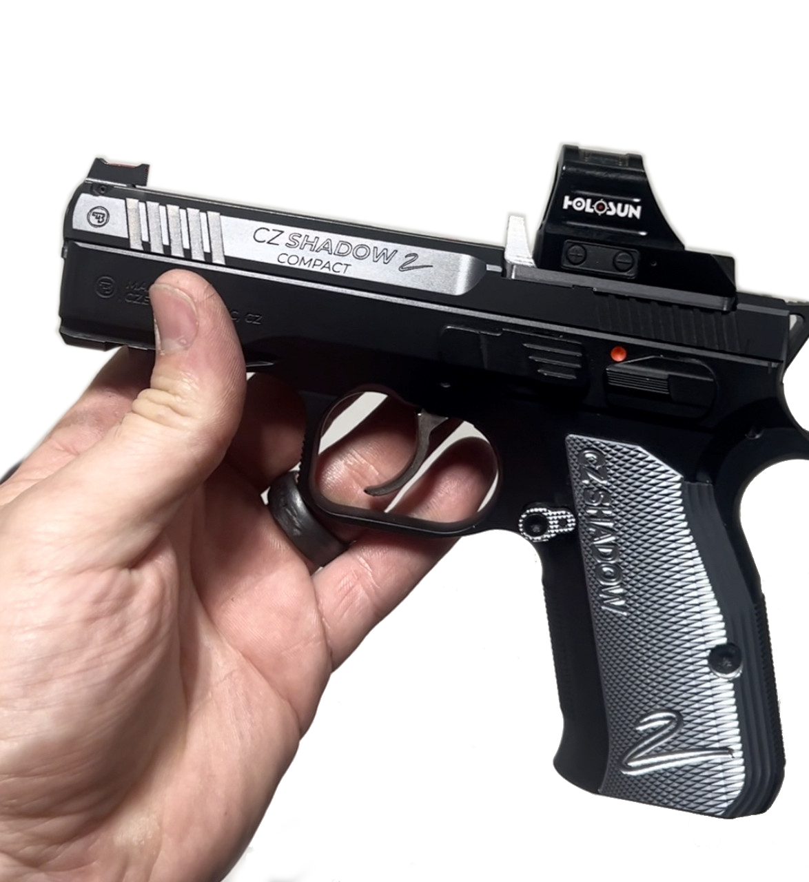 ICM CZ Shadow 2 Optic Ready Plate w/Iron Sight Forward for RMR, 507C ...