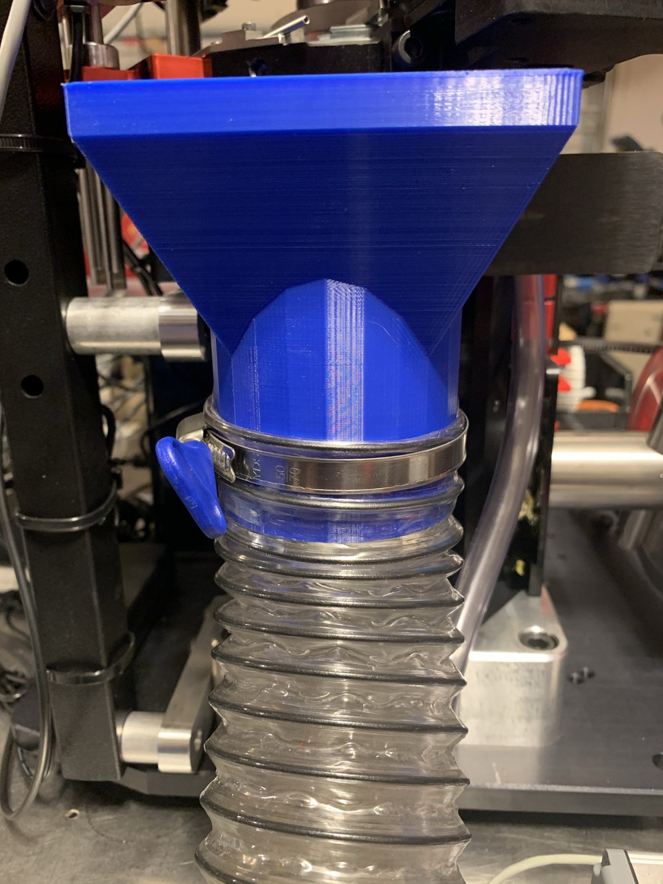 Range Panda Chute Funnel Output 2.5" Hose and Clamp | BSPS