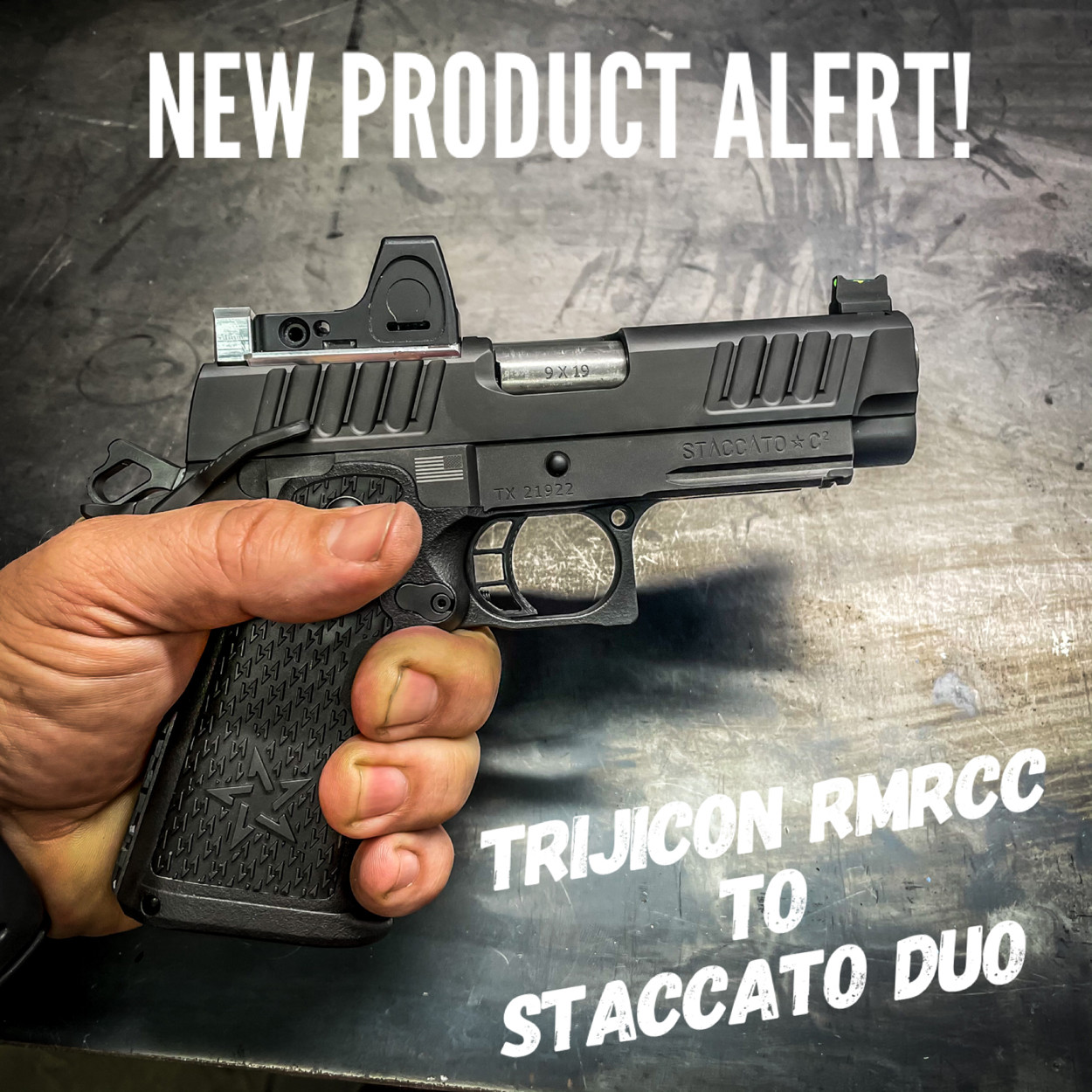 STACCATO DUO™ Trijicon RMRcc Optic Adapter Plate | BSPS