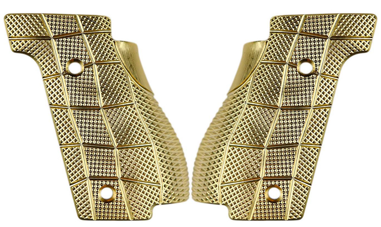 Walther PDP Steel Frame (Full Size) GridLOK Brass Grips | BSPS