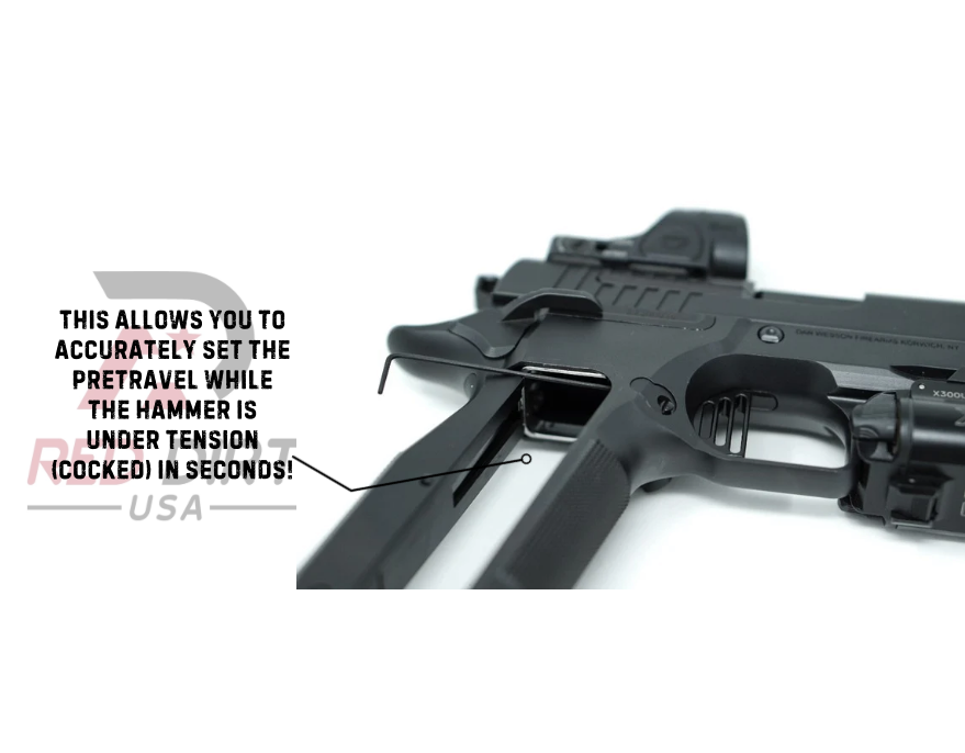 Dan Wesson DWX Full Size Adjustable Flat Trigger by Red Dirt | BSPS