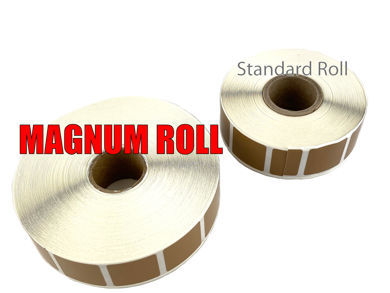 Magnum Brown Out Tan Paster Roll - 2,000 Per Roll | BSPS