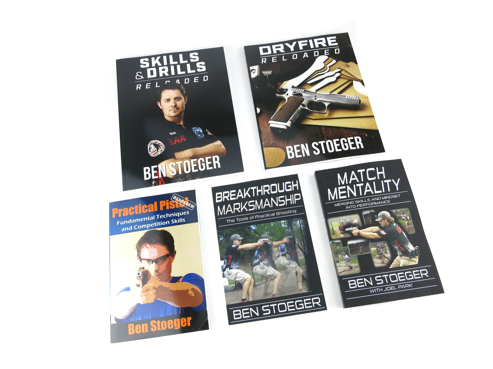 USPSA/IPSC/IDPA Books by Ben Stoeger, Joel Park, Brian Enos