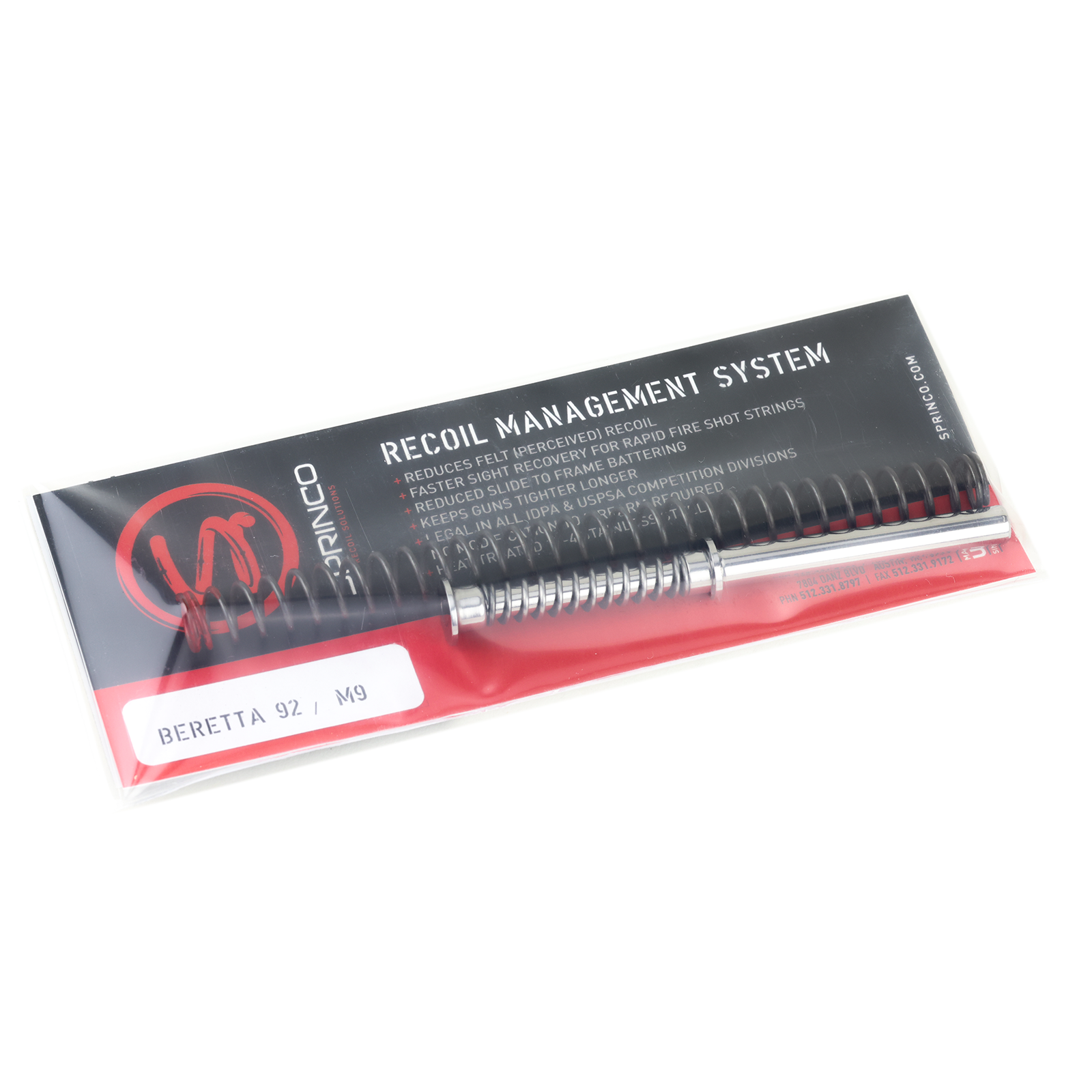 Beretta 92 / M9 Guide Rod by Sprinco | BSPS