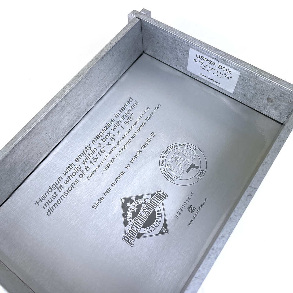 Official USPSA Measuring Box | BSPS