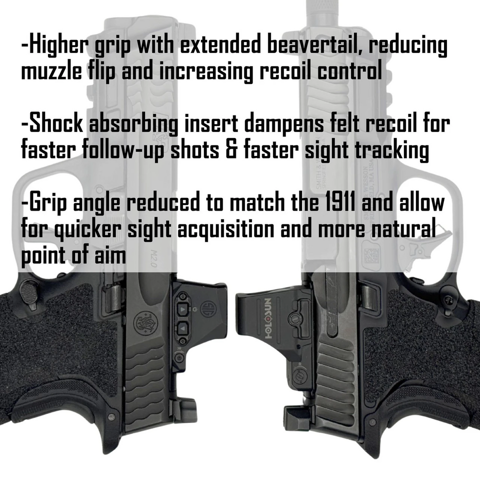 Kiral Reduced Angle Backstrap for Glock® Pistols | BSPS